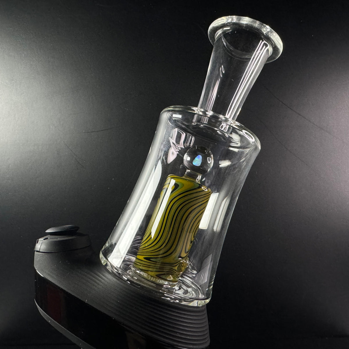 Mike D Glass Puffco Peak Top ( Linework ) – Drip Glass