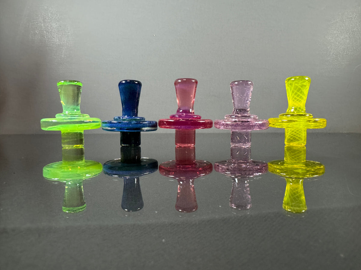 Exo Quartz Tower Caps – Drip Glass