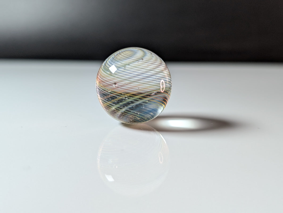 Willy Wolly Glass Retti Marble – Drip Glass